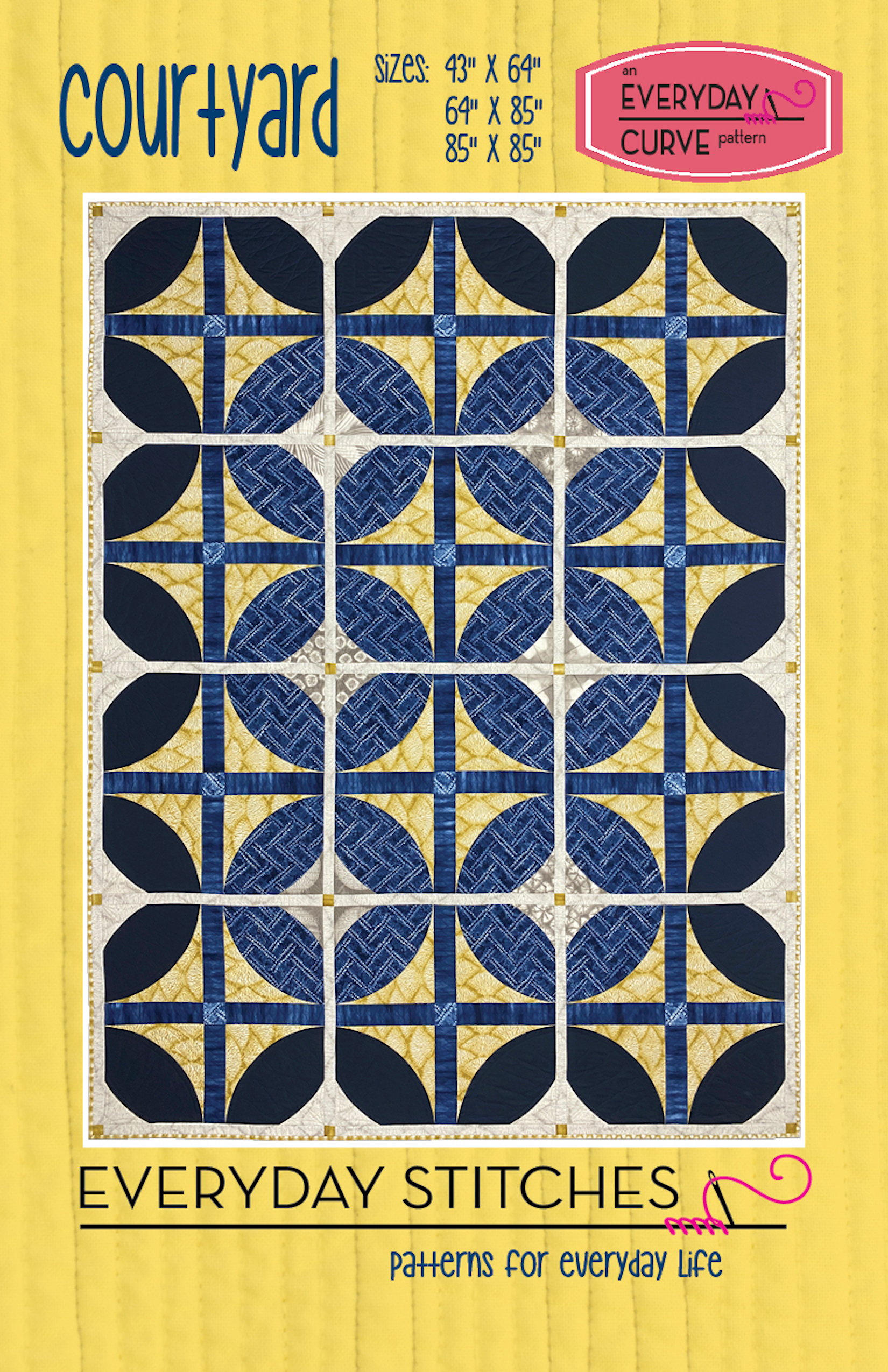 Everyday Stitches - Courtyard Quilt Along